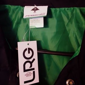 Lrg | Jackets & Coats | Lrg Logo Windbreaker Black New | Poshmark